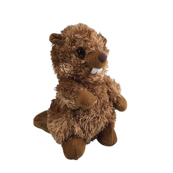 Evans | Toys | Evans Vintage Plush Brown Beaver Plush 7 Stuffed Animal ...
